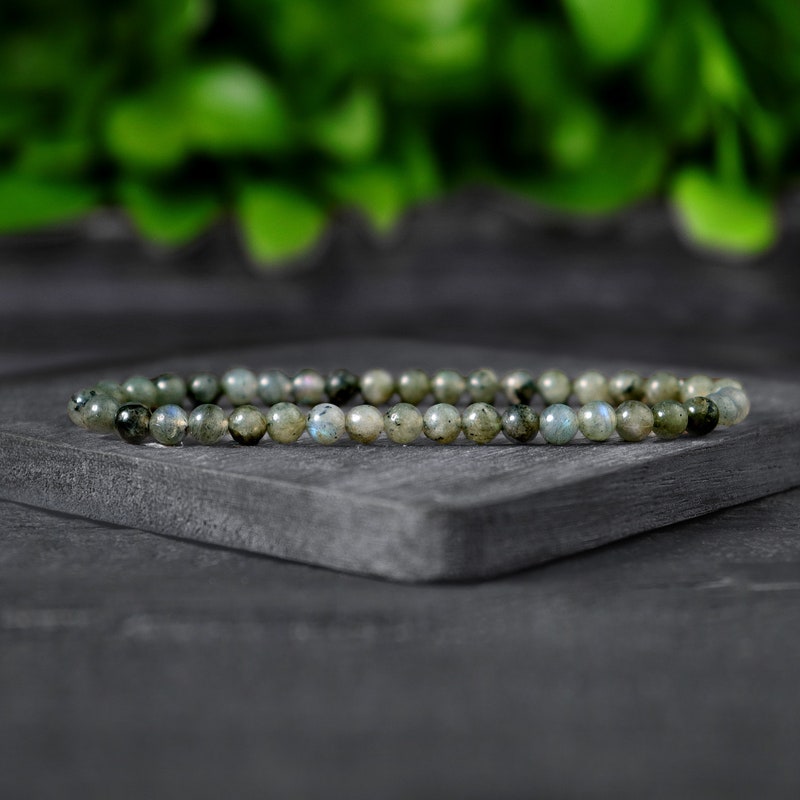 Labradorite Bracelet - Etsy