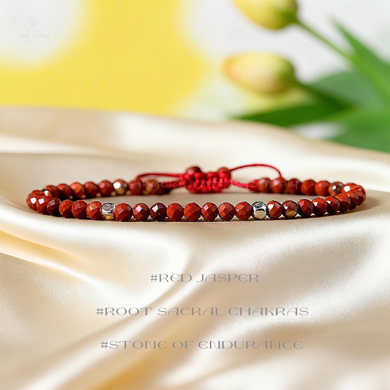 Red Bracelet - Etsy