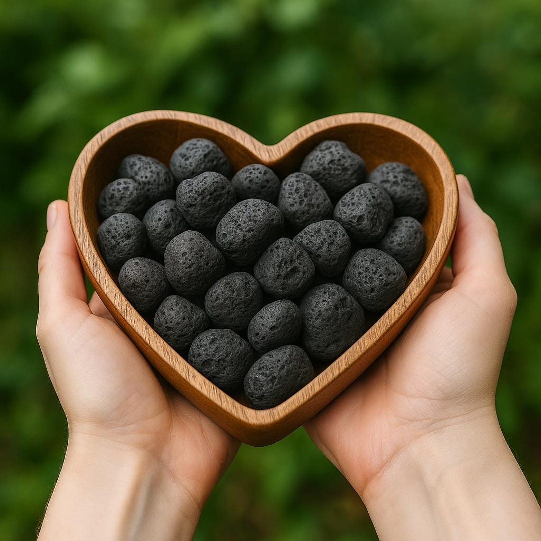 Raw Volcanic Lava Stone – Natural Rough Gemstone, Root Chakra - Etsy