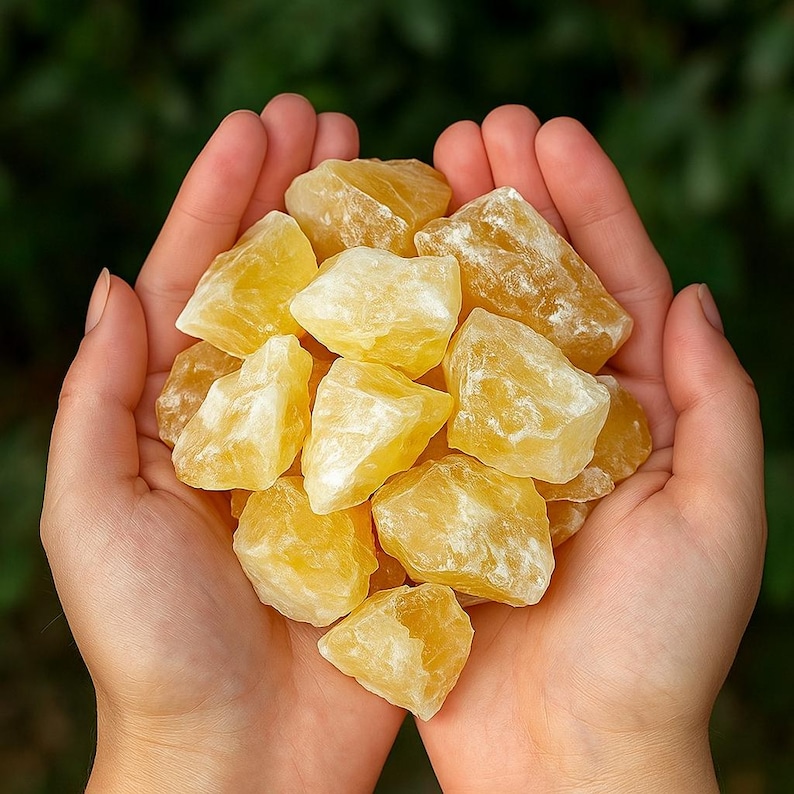 Large Rough Citrine Chunks: Natural Raw Crystal Stones Healing ...