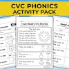 CVC Stories - Homeschool - Etsy UK