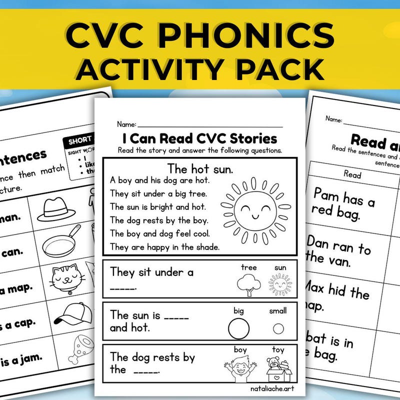 Short a Decodable - Etsy UK