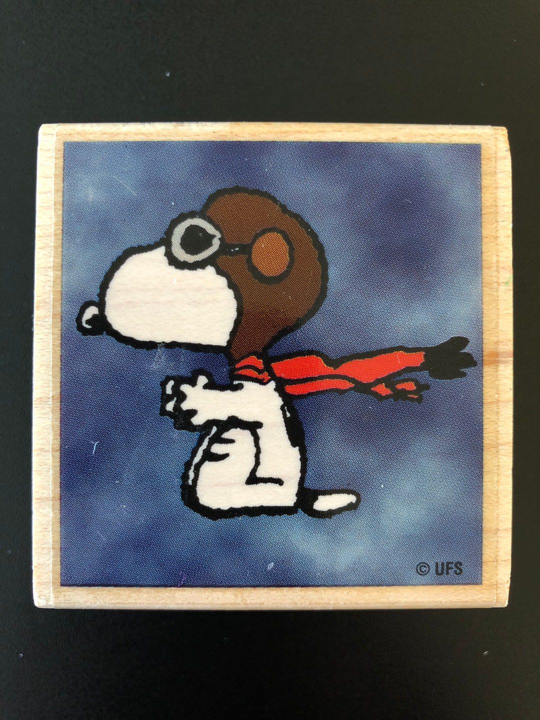 Snoopy Peanuts Gang Snoopy, WW1 Flying Ace Stamp - Etsy