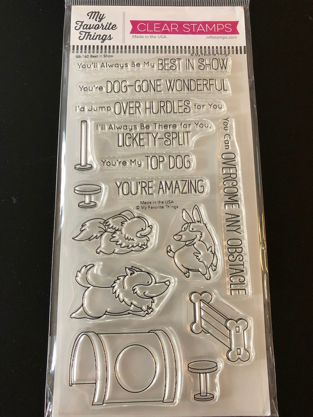 My Favorite Things Best in Show Stamp - Etsy