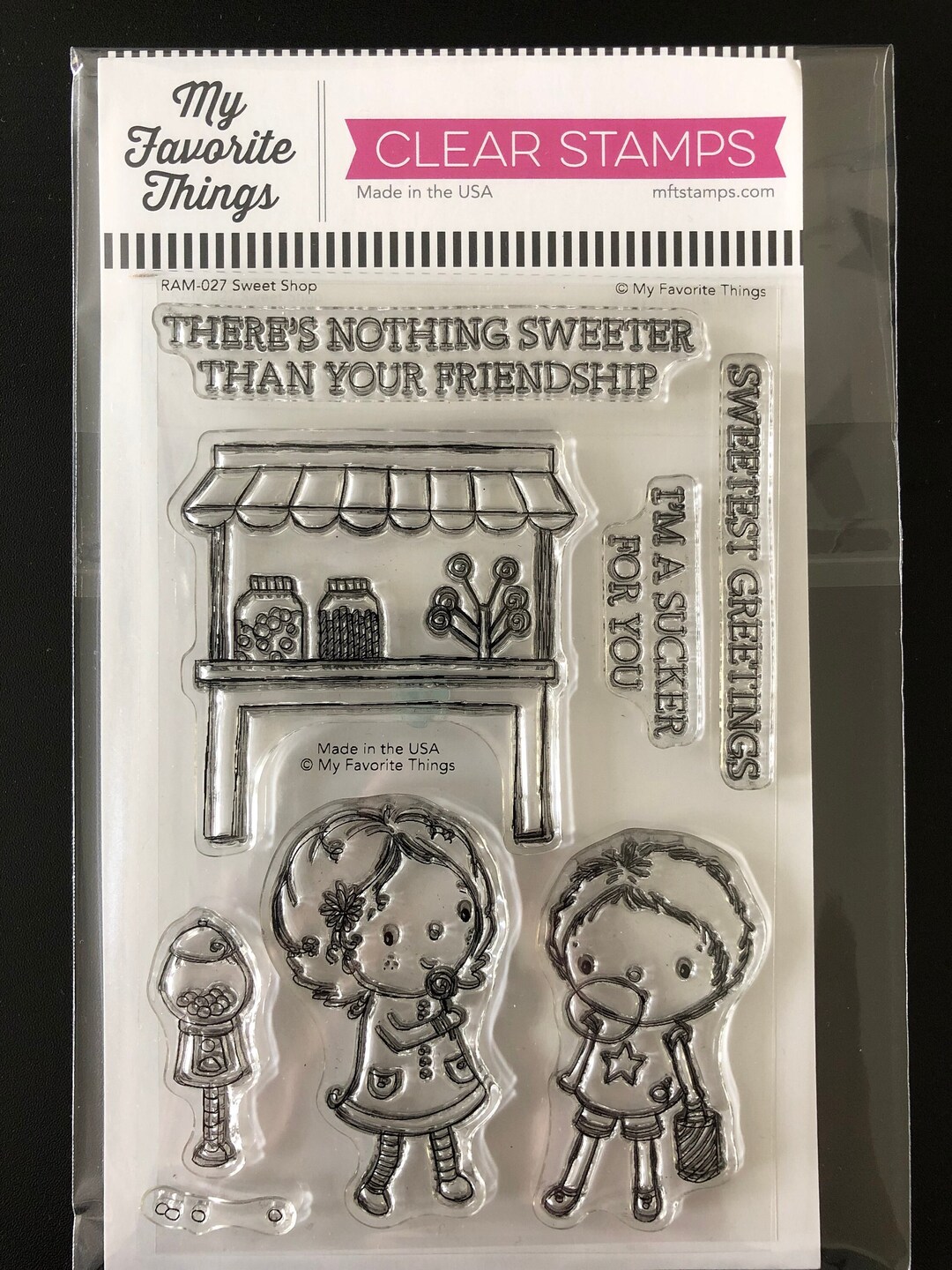 My Favorite Things Sweet Shop Stamp and Die Set RAM 027 - Etsy