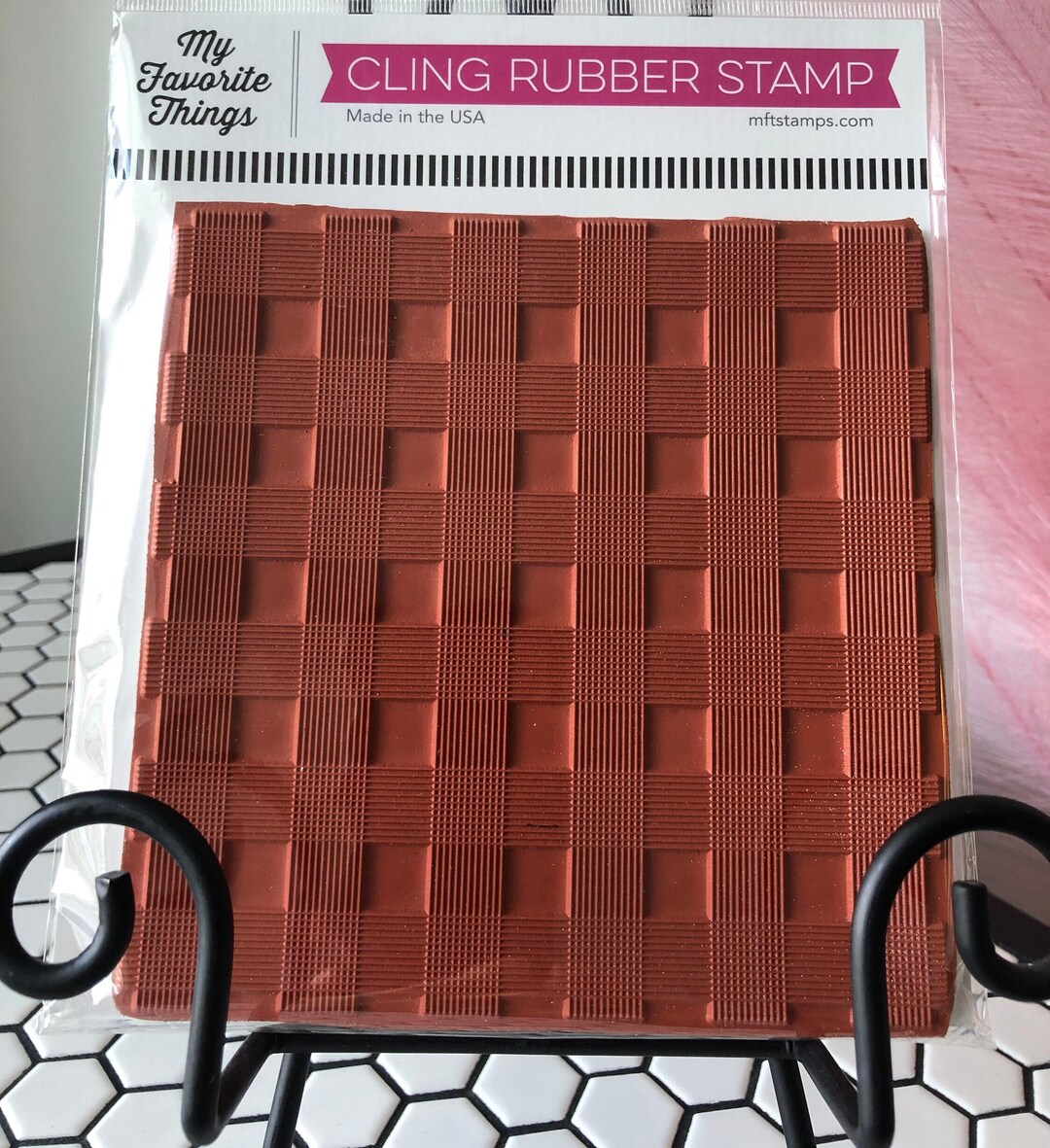My Favorite Things All Lined up Background Cling Stamp - Etsy
