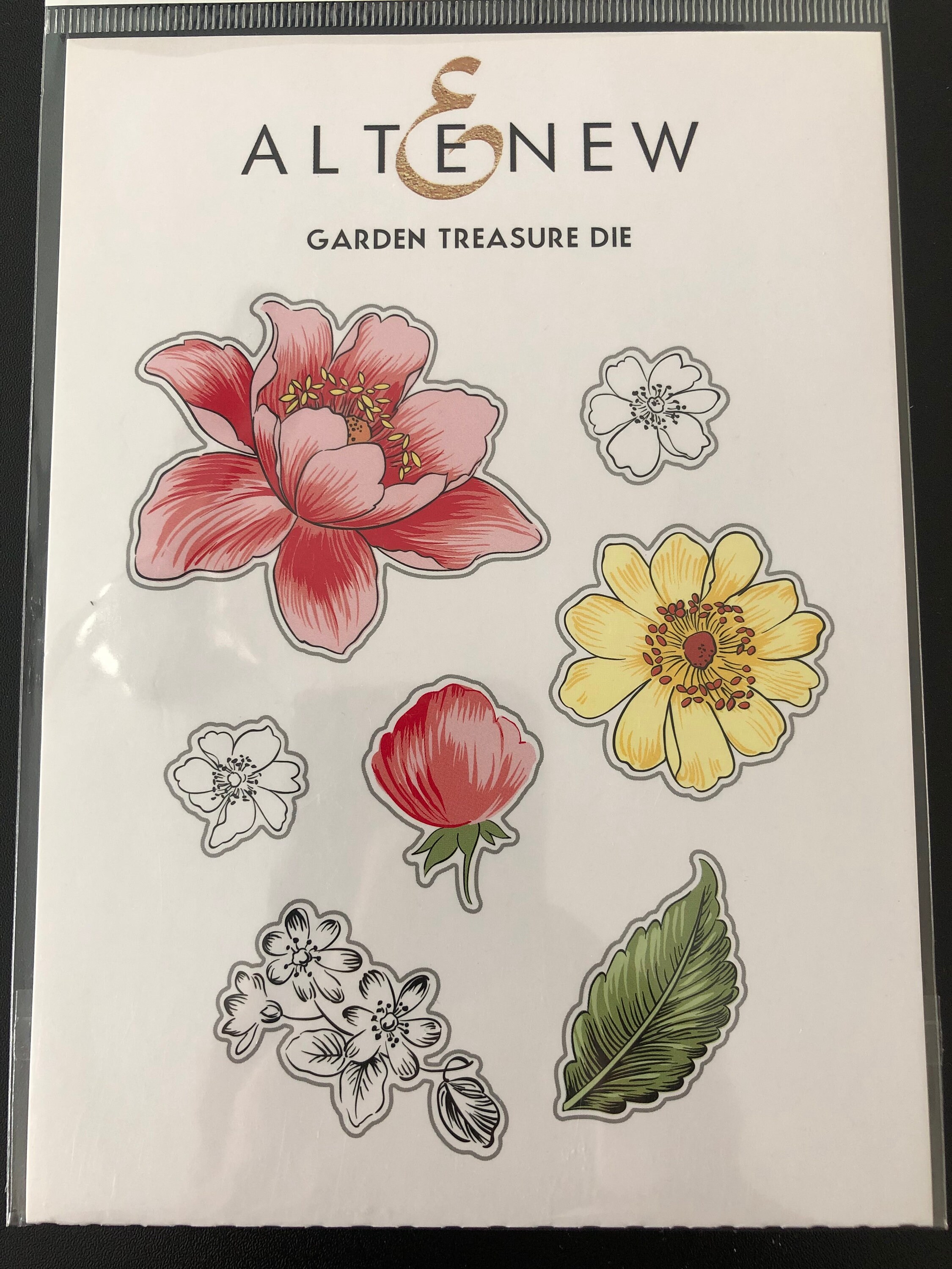 Altenew Garden Treasure Layering Stamp & Die Set - Etsy