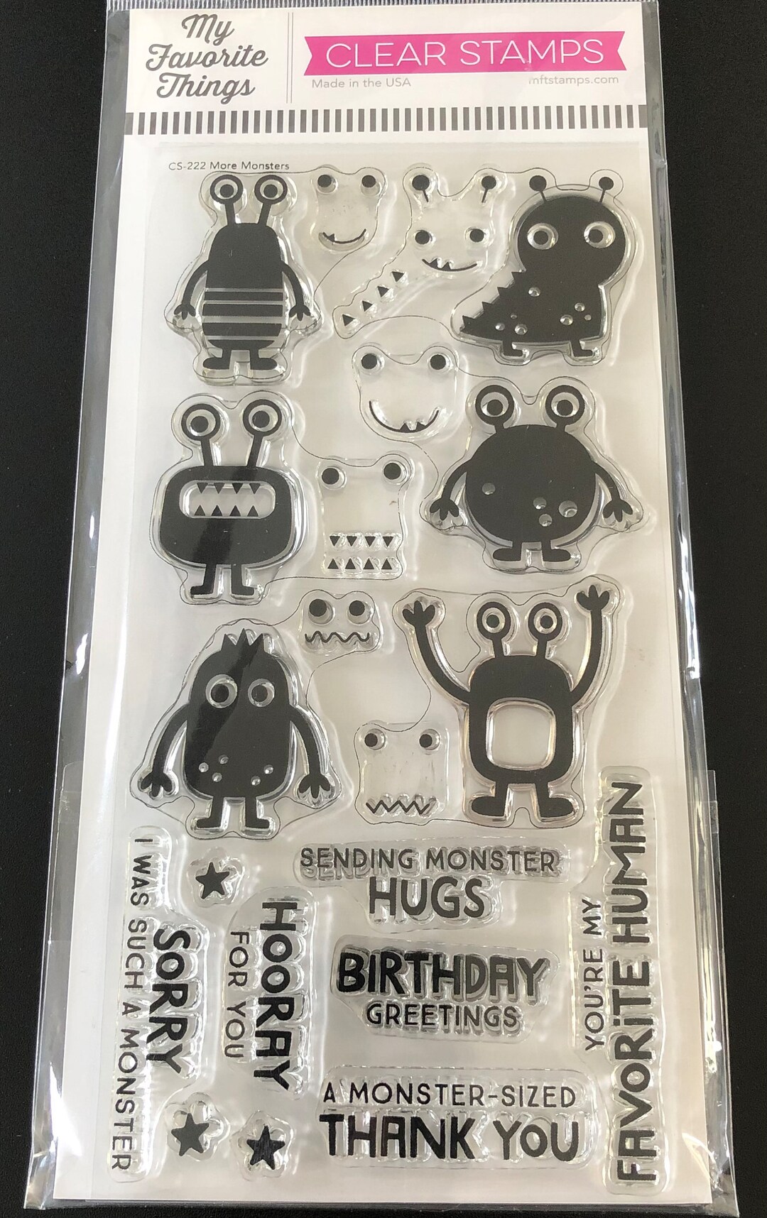 My Favorite Things More Monsters Stamp - Etsy