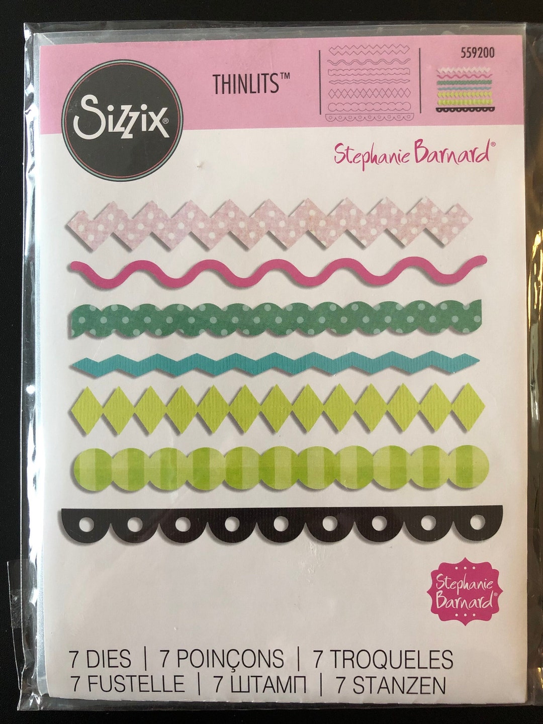 Sizzix Thinlit Die Borders 559200 - Etsy