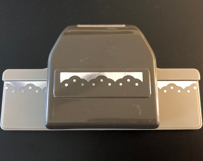 Stampin’ up Paper Punch Eyelet Lace Scallop Border Punch, Retired - Etsy