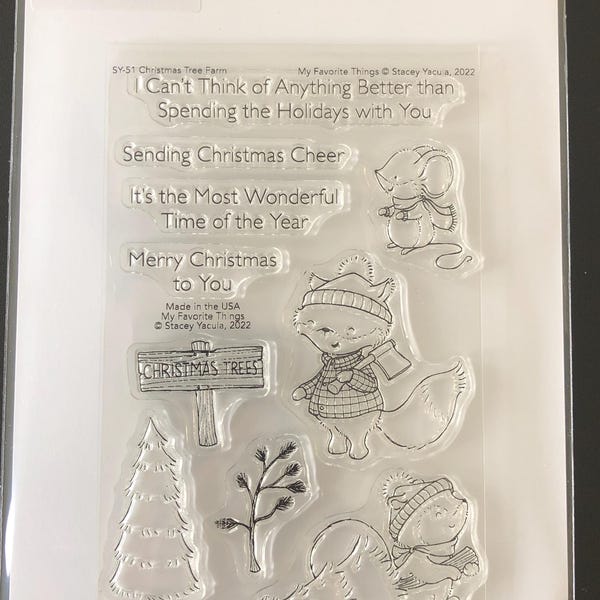 My Favorite Things Little Buddies Stamp and Die Set - Etsy