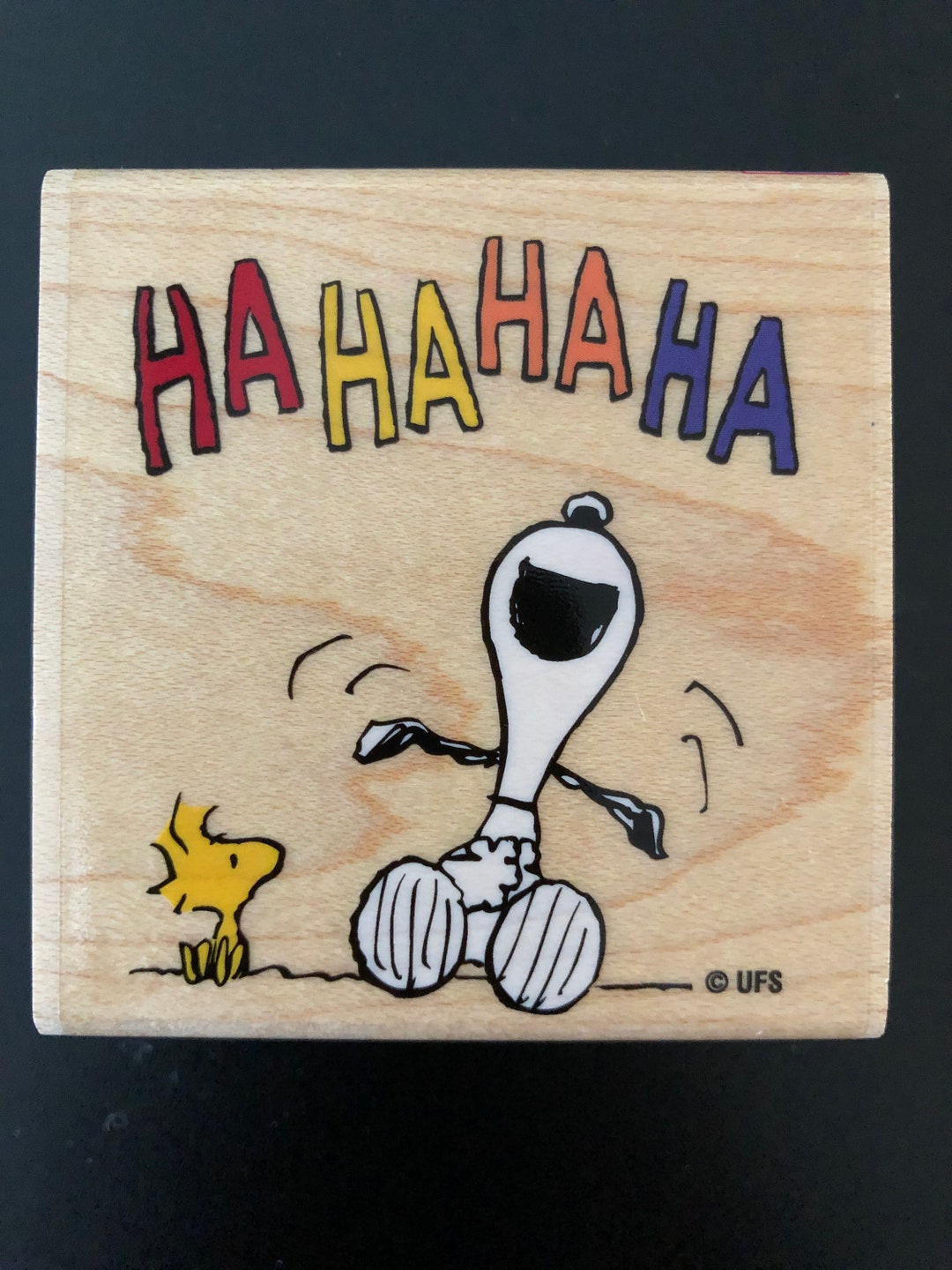 Snoopy Peanuts Gang Snoopy Laughing Rubber Stamp - Etsy