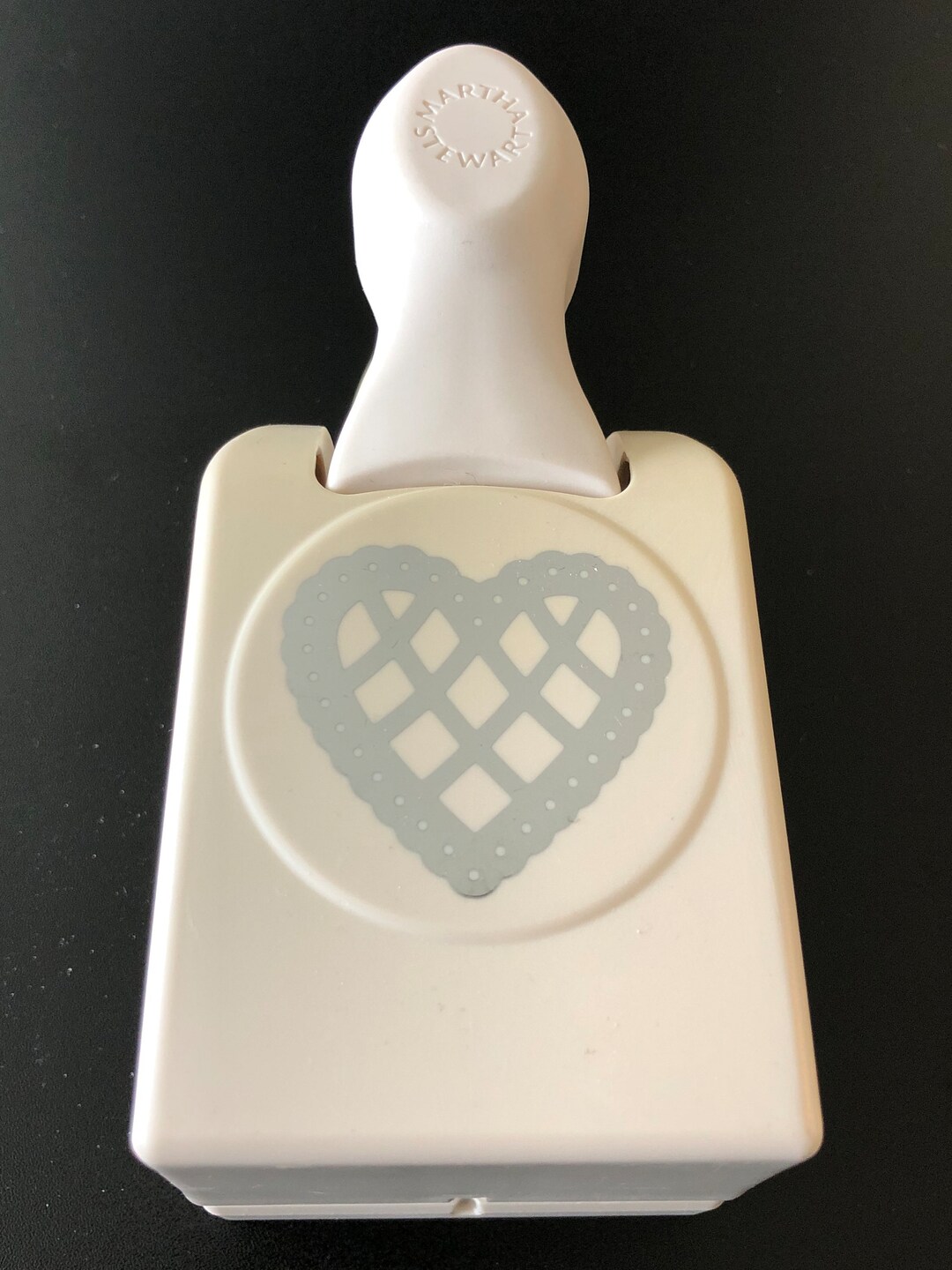 Martha Stewart Paper Punch Lace Scalloped Heart Large Paper Punch - Etsy