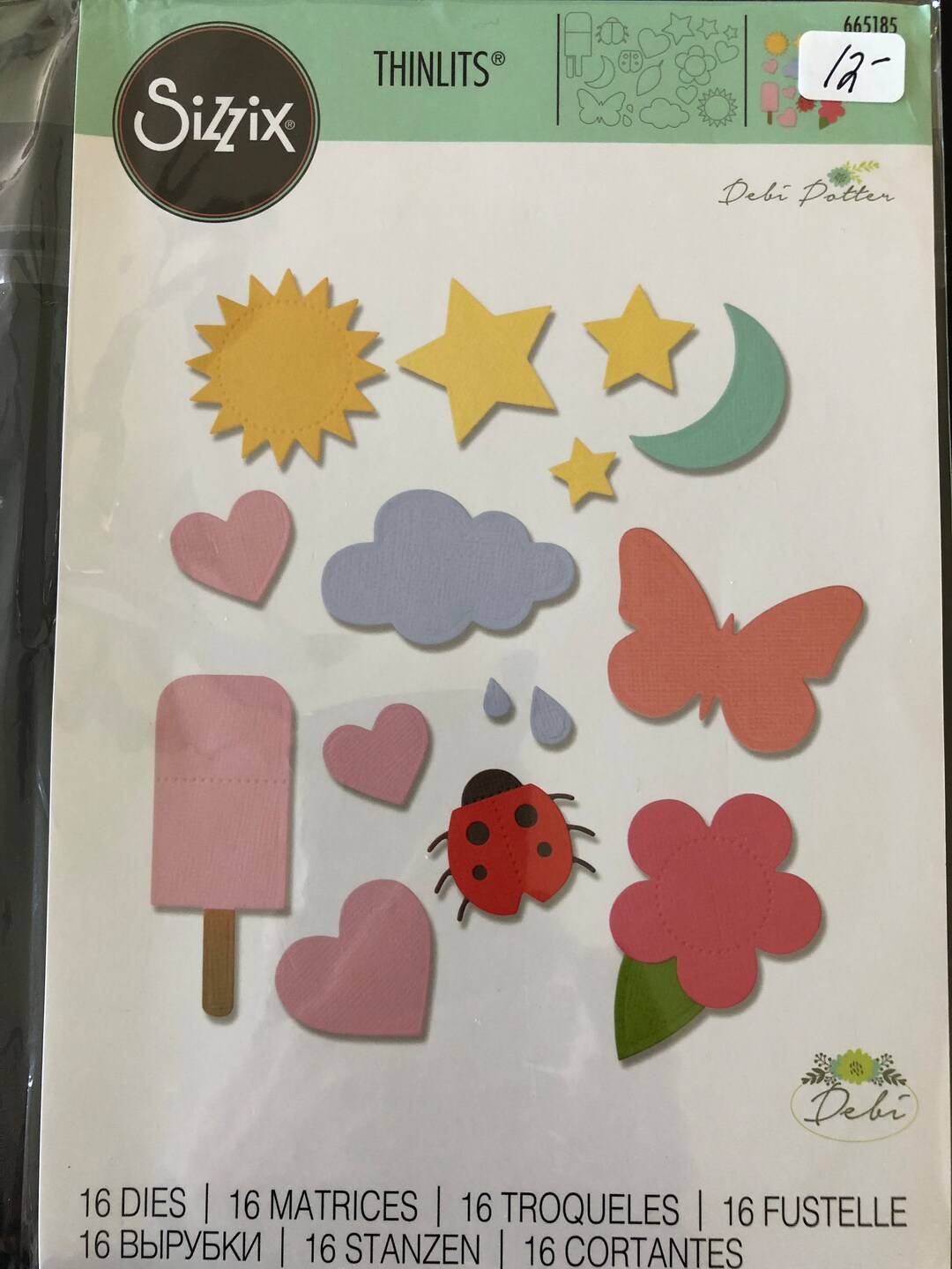 Sizzix Basic Shapes Thinlits Die Tim Holtz - Etsy