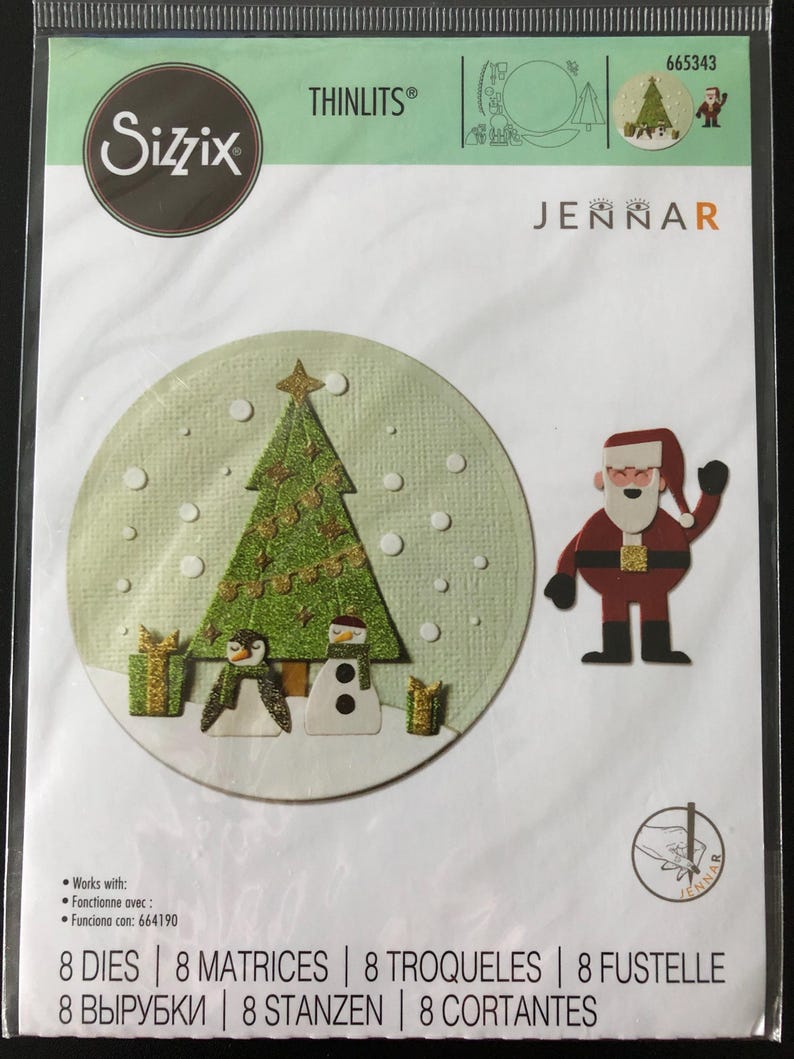 Sizzix Tim Holtz Sizzix Dies for Papercrafting Sizzix Die Title Snowdome 665343 - Etsy