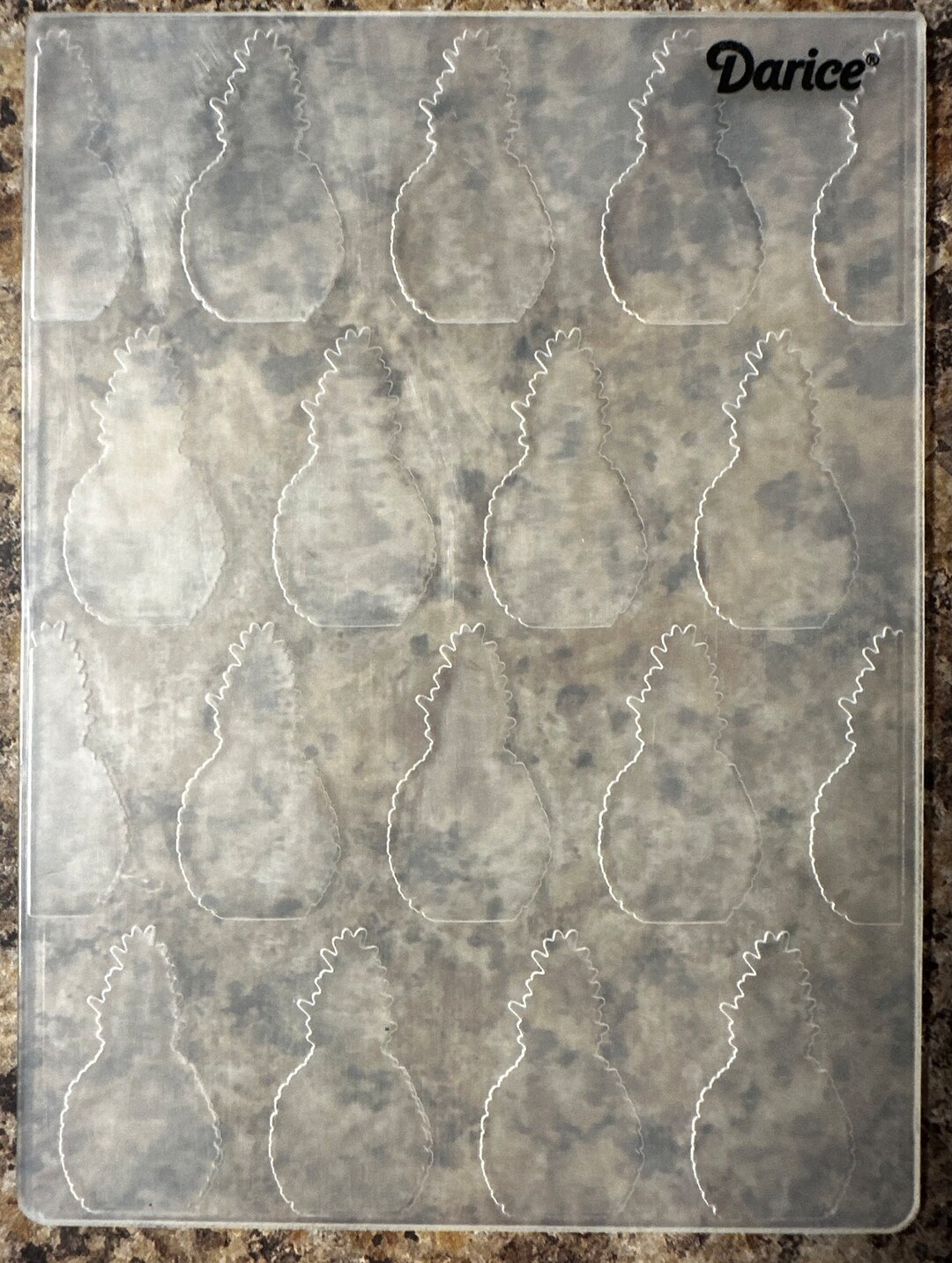 Darice Pineapple Embossing Folder** - Etsy