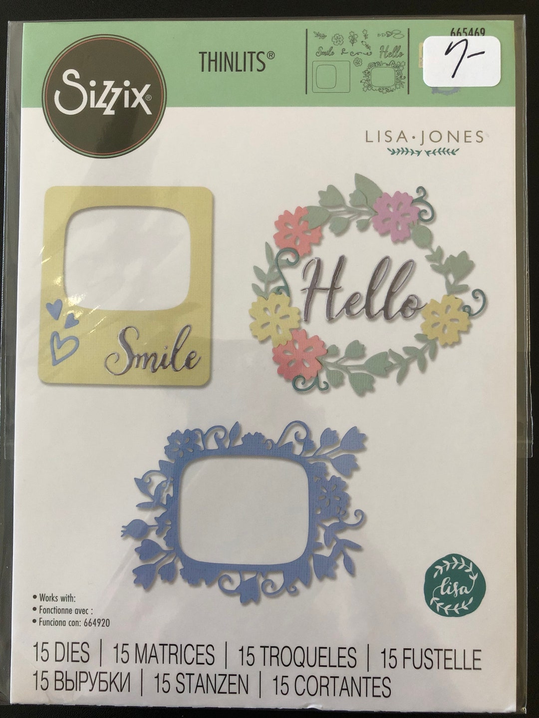 Sizzix Rounded Picture Frames Thinlits Die Tim Holtz - Etsy