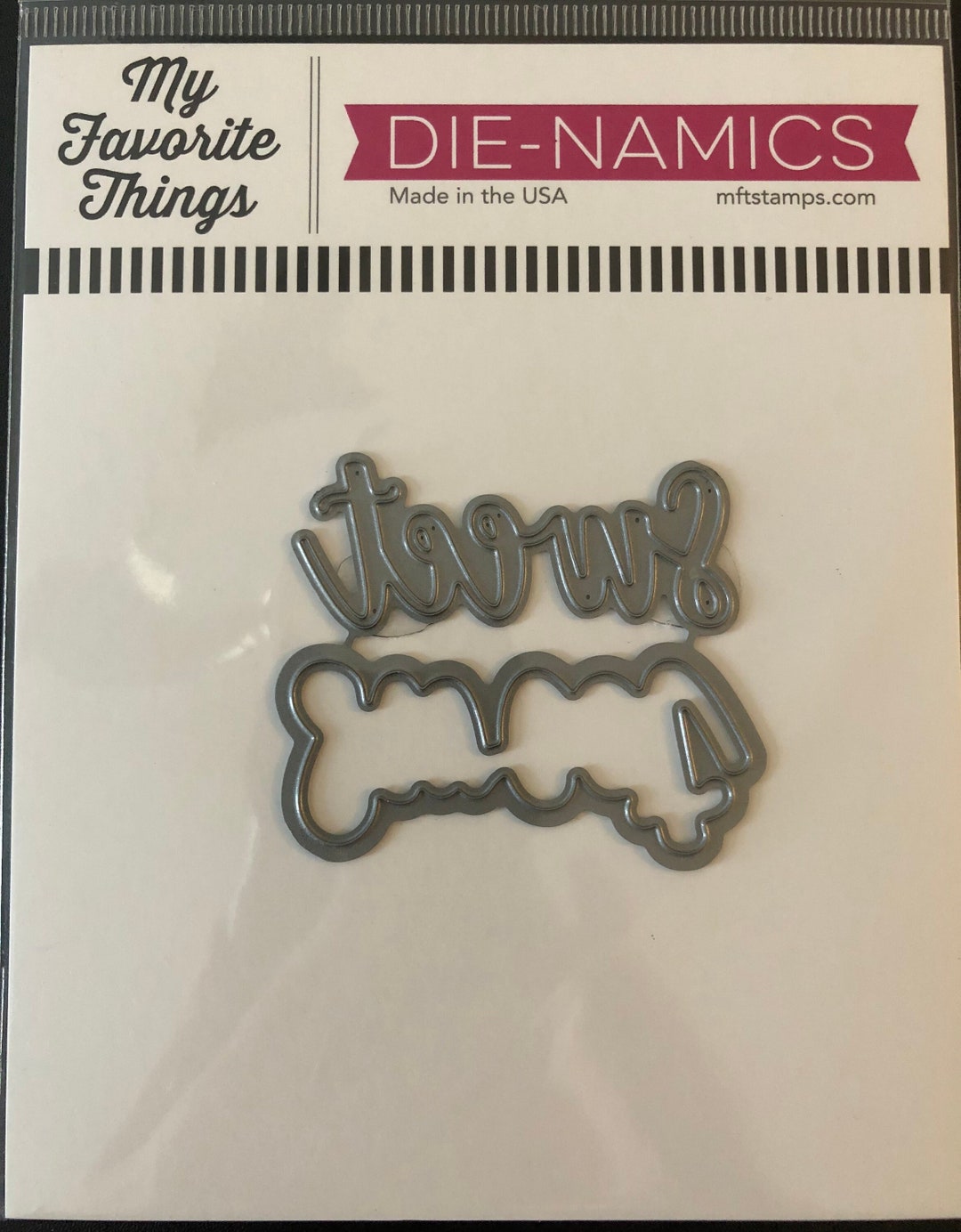 My Favorite Things Die-namic Sweet Word Die - Etsy