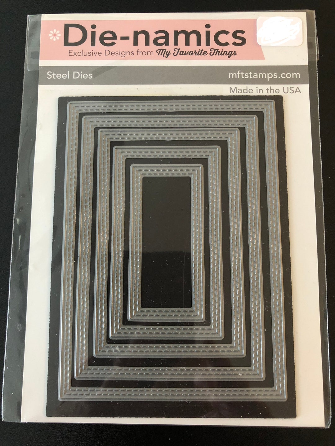 My Favorite Things Die-namic A2 Double Stitch Rectangle STAX - Etsy