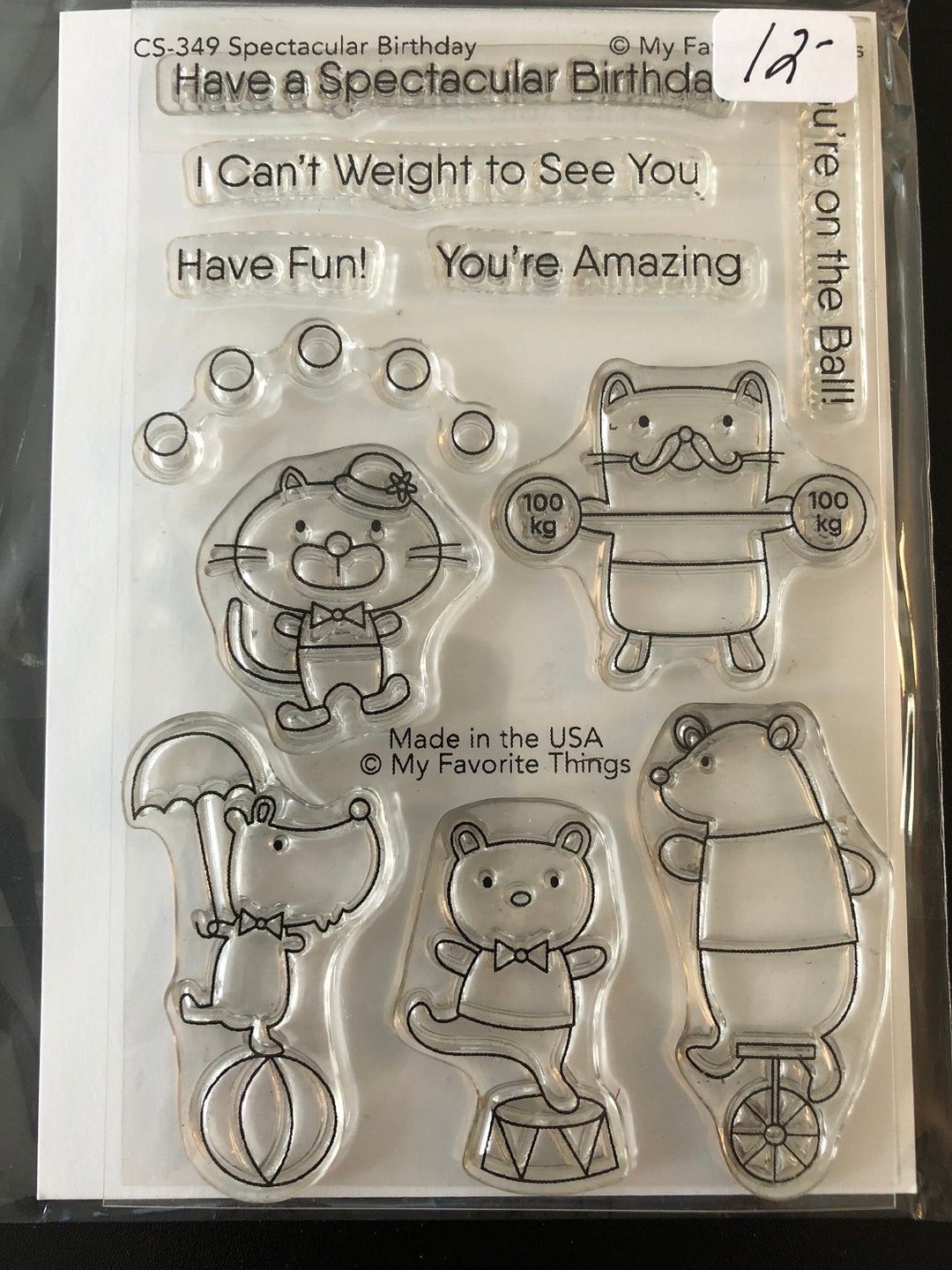 My Favorite Things Spectacular Birthday Stamp - Etsy