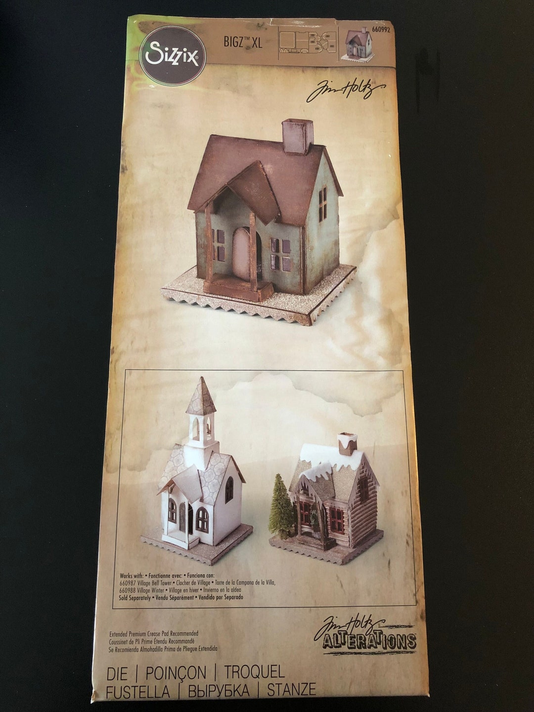 Tim Holtz Village Dwelling BIGZ XL Die - Etsy