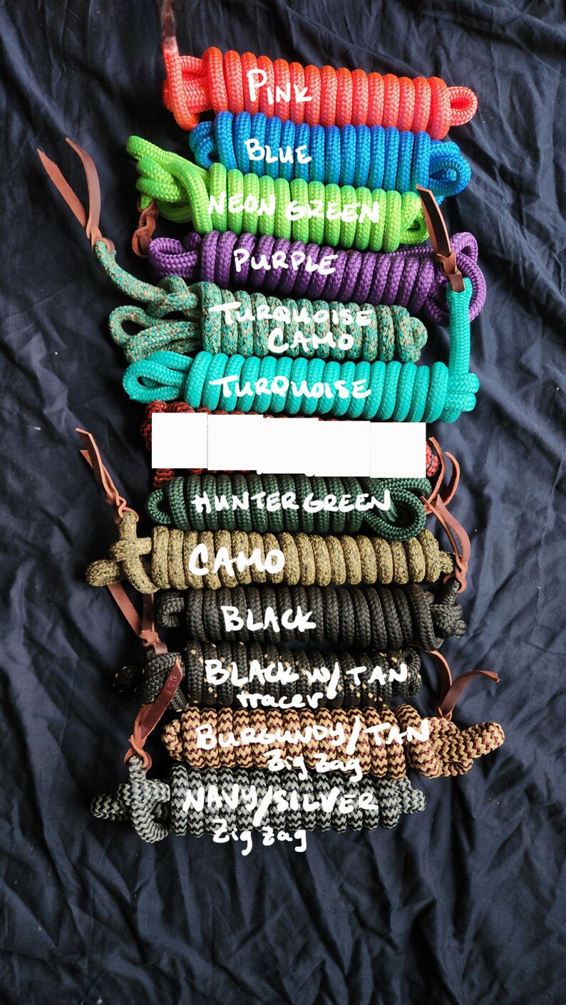LEAD ROPE (only) - Etsy