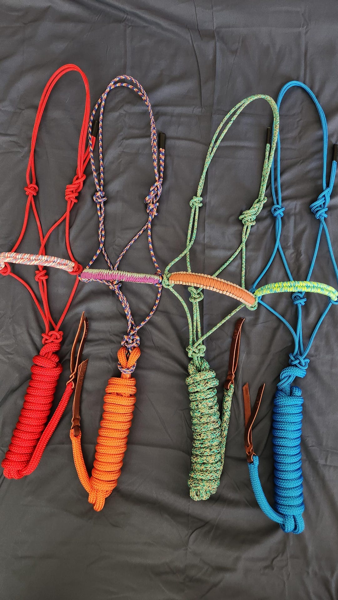 Custom Rope Halter & Lead Rope SET - Etsy