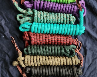 Custom Rope Halter With Matching 10' Lead Rope - Etsy