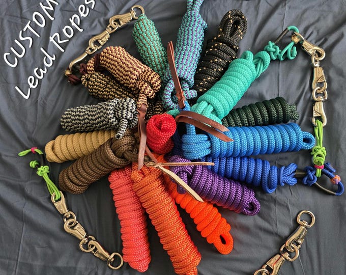 Custom Yacht Lead Ropes - Etsy