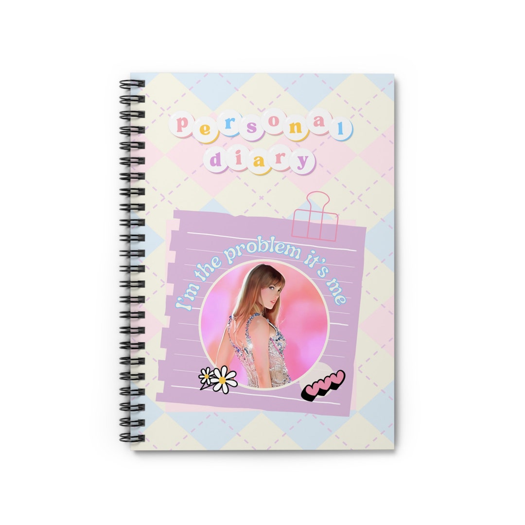 Taylor Swift Notebook Taylor Swift Diary Taylor Swift Gift - Etsy