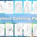 Anime School 30 Coloring Pages, Anime Highschool, Coloring Pages ...