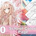 Anime School 30 Coloring Pages, Anime Highschool, Coloring Pages ...