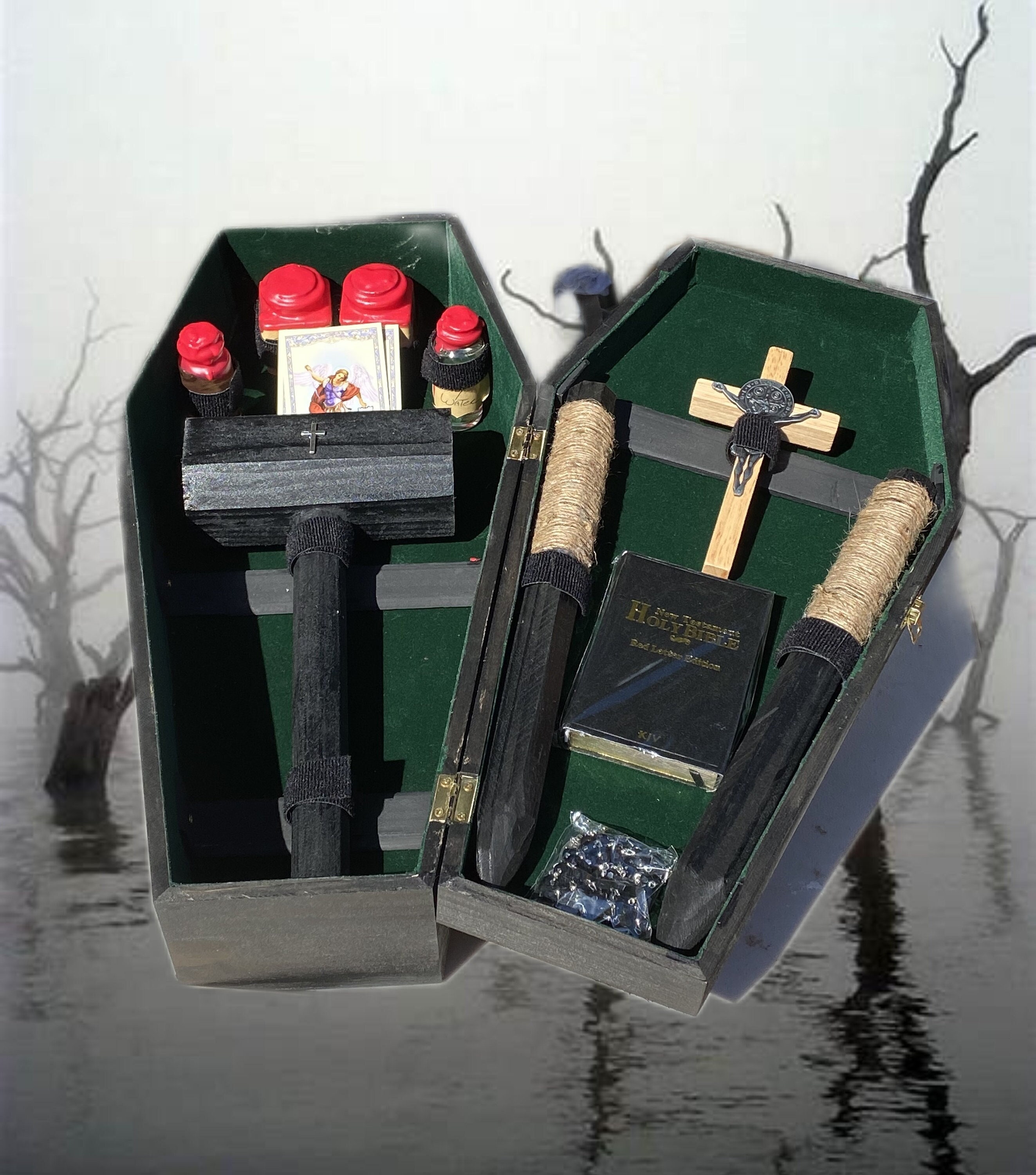 Vampire Hunter's Kit With Green Lining - Etsy