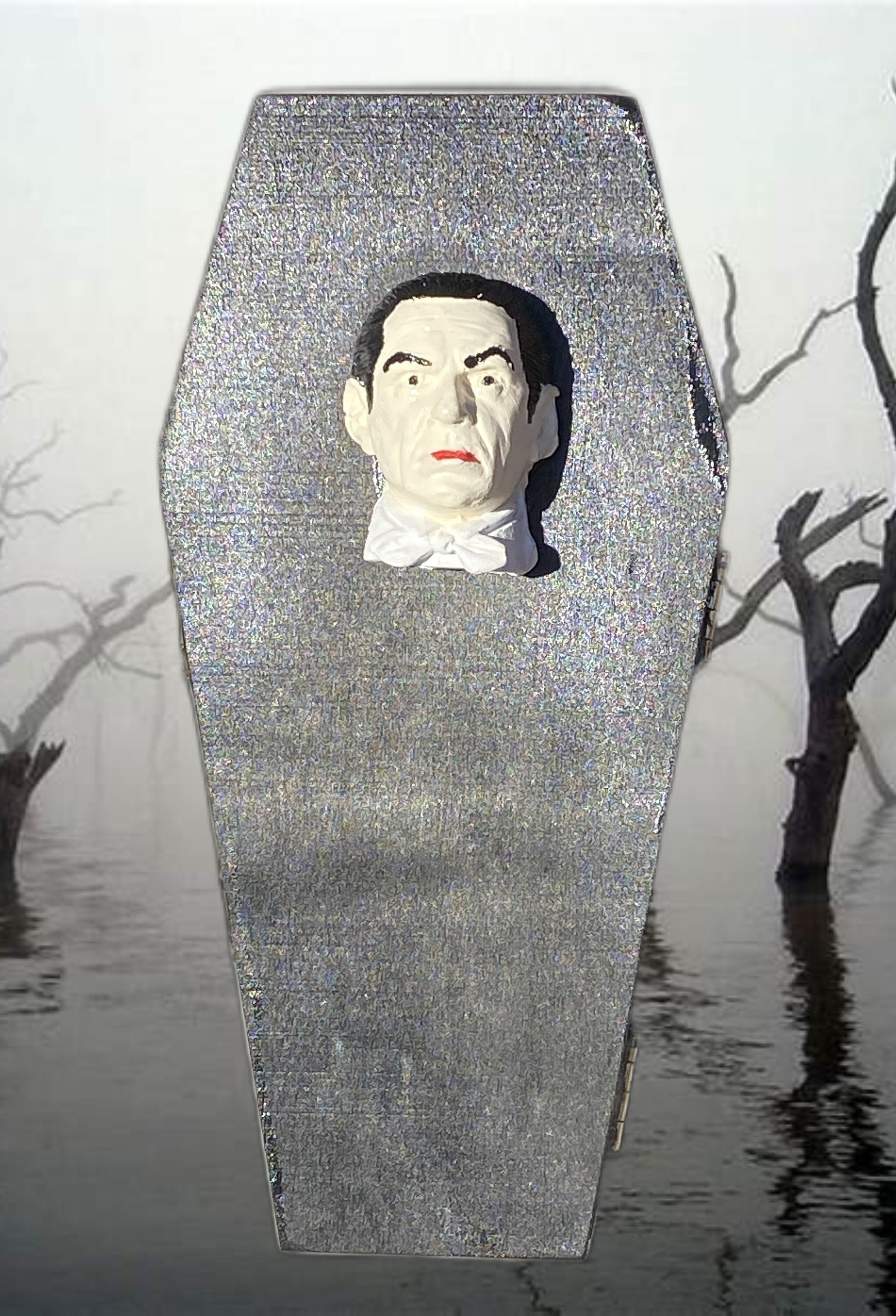 Wooden Coffin Jewelry Box - Etsy