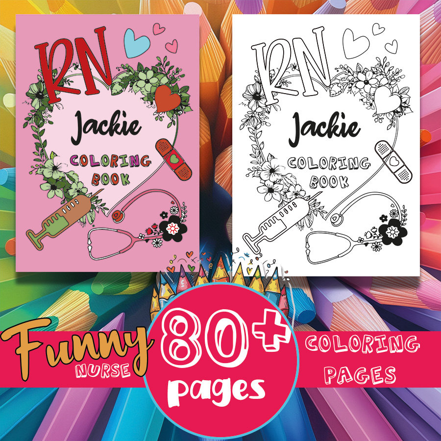 Coloring Pages Nurse Coloring Book Funny Nurses Sayings Coloring ...