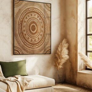 Boho Art Tribal PRINTABLE Pattern Wall Decor DIGITAL DOWNLOAD African ...