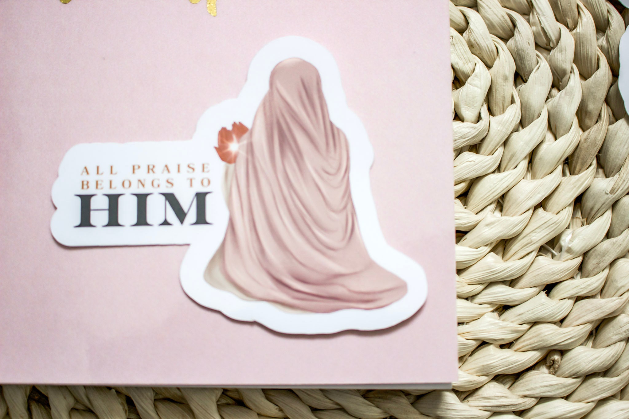 Islamic Sticker Set for Hijab & Muslim Women Laptop, Water Bottle ...