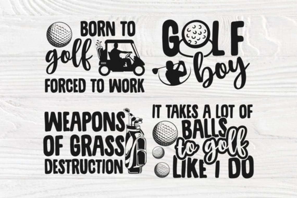 Golf Svg Bundle Golfing Svg Golfing Bundle Golf Cut File Golf Cricut ...
