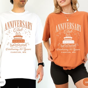 Custom Anniversary Shirt for Couples Anniversary Gift Personalized ...