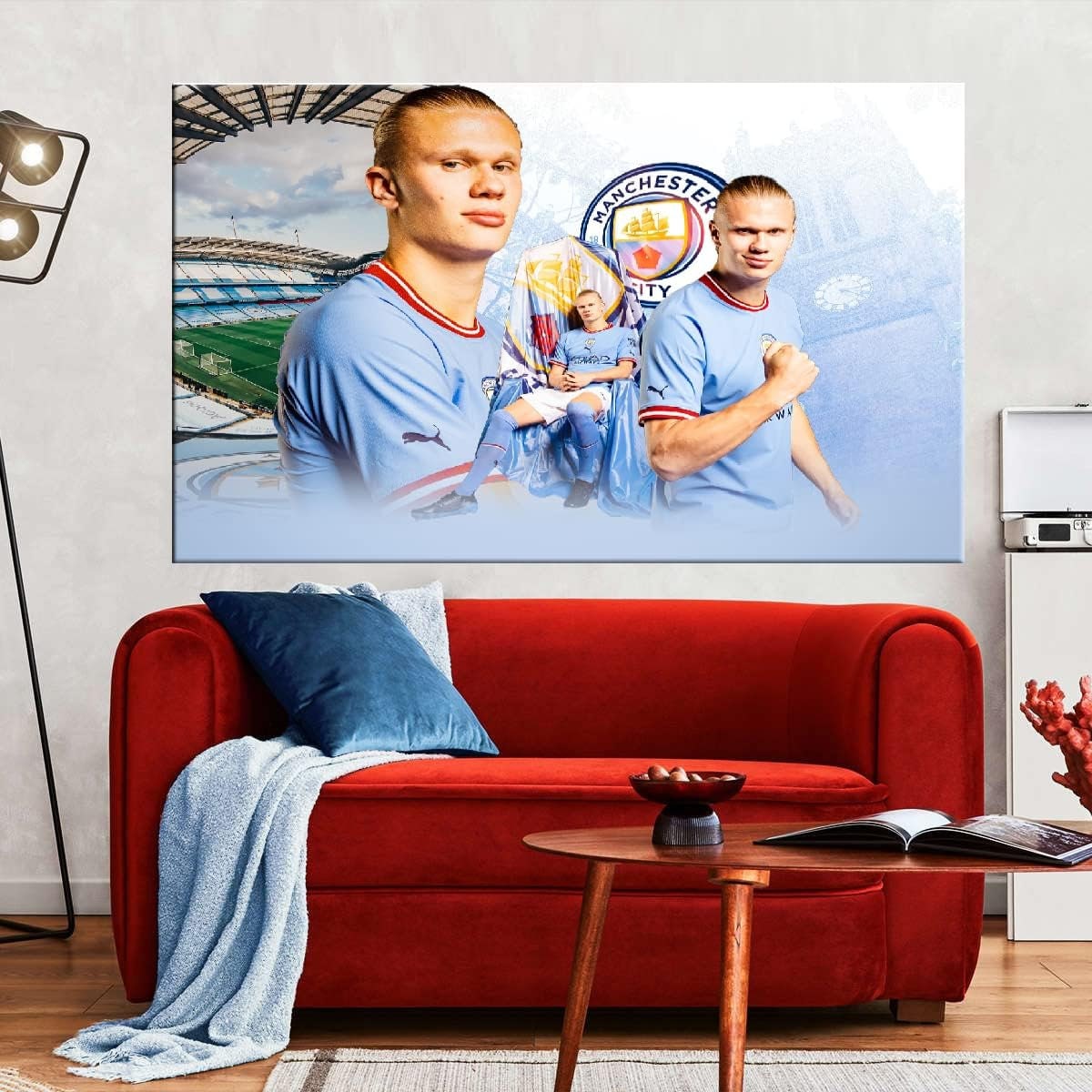 Soccer Football Flag Fifa World Cup Erling Haaland Norwegian Manchester ...