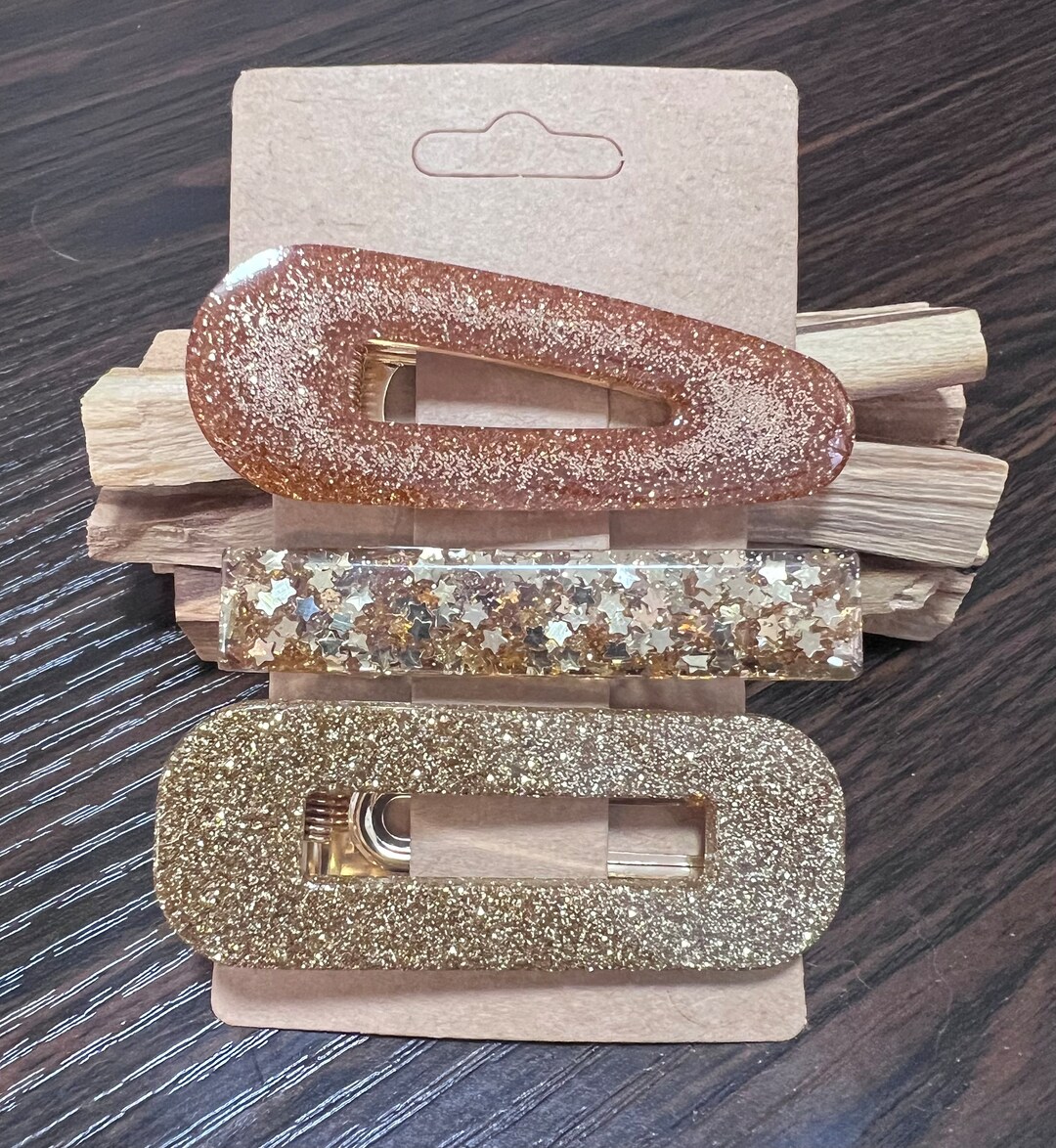 Resin Hair Clips! - Etsy