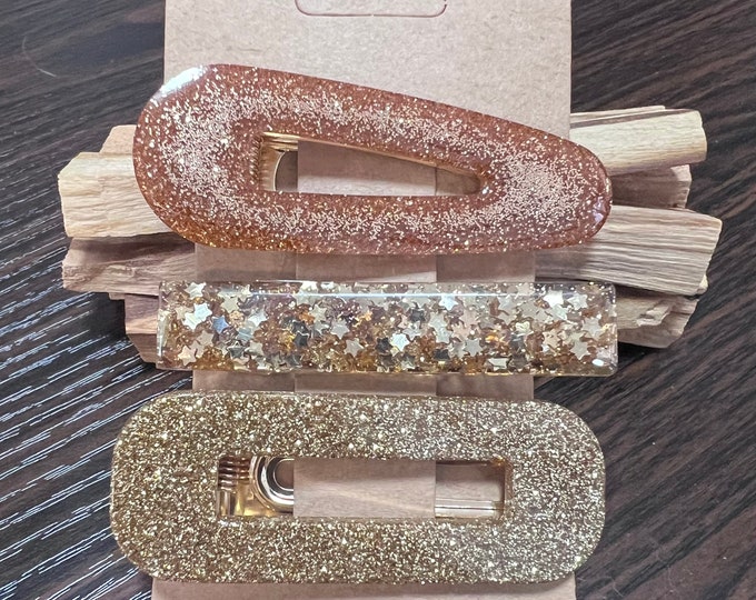 Resin Hair Clips! - Etsy