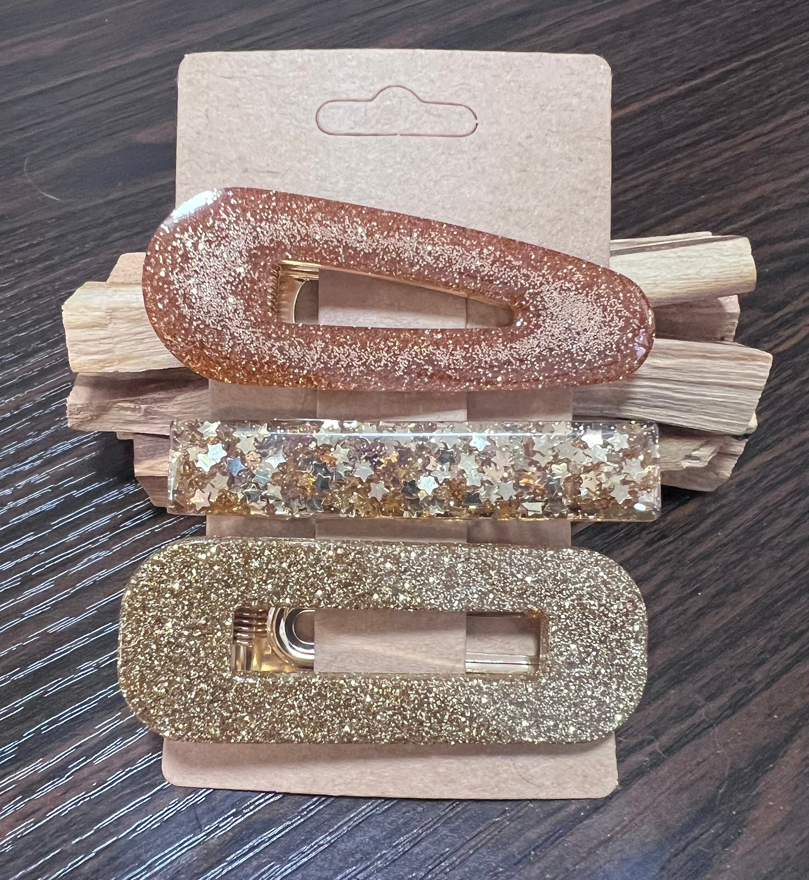 Resin Hair Clips! - Etsy