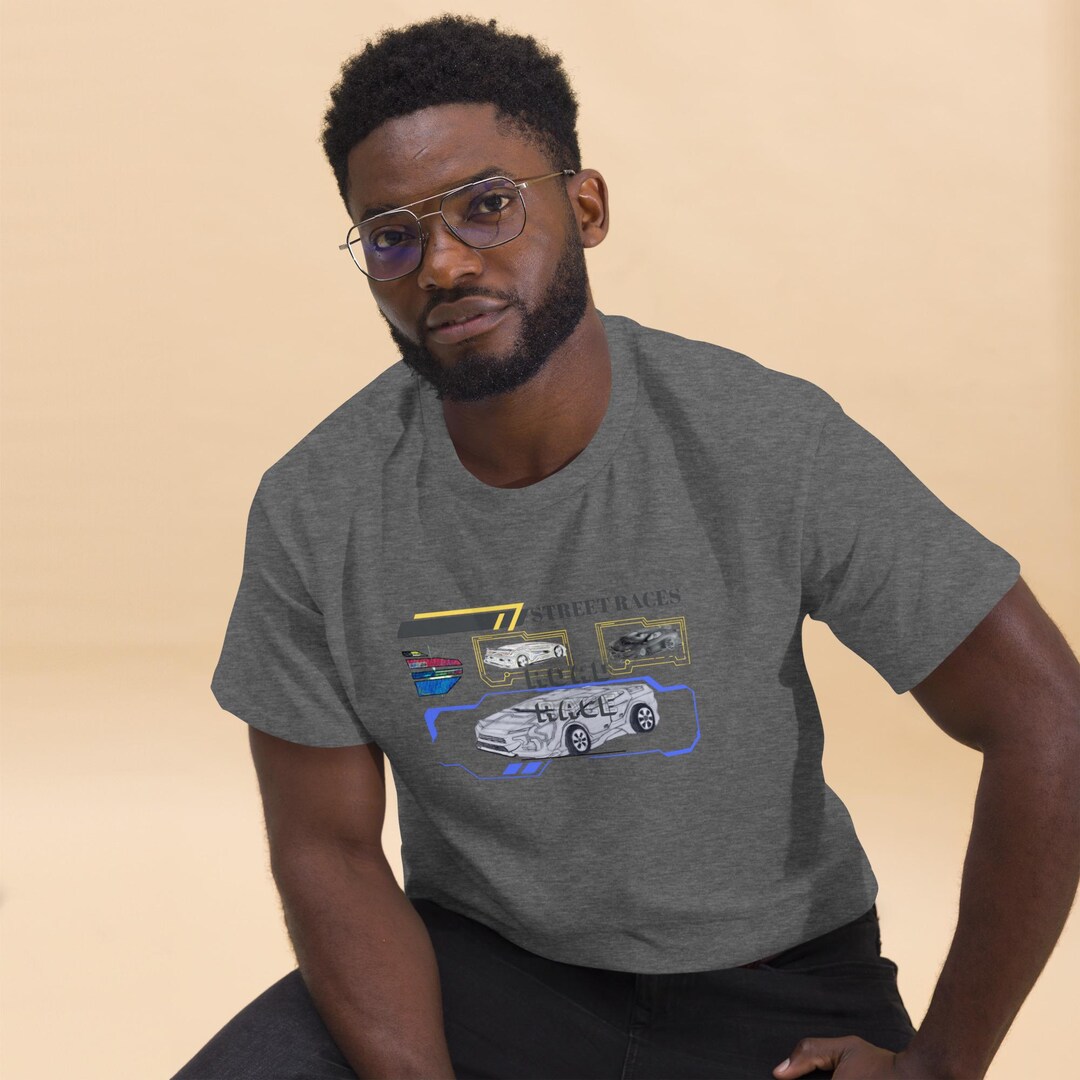 Vintage Muscle Car Tshirt-classic American Auto Enthusiast Tee-retro ...