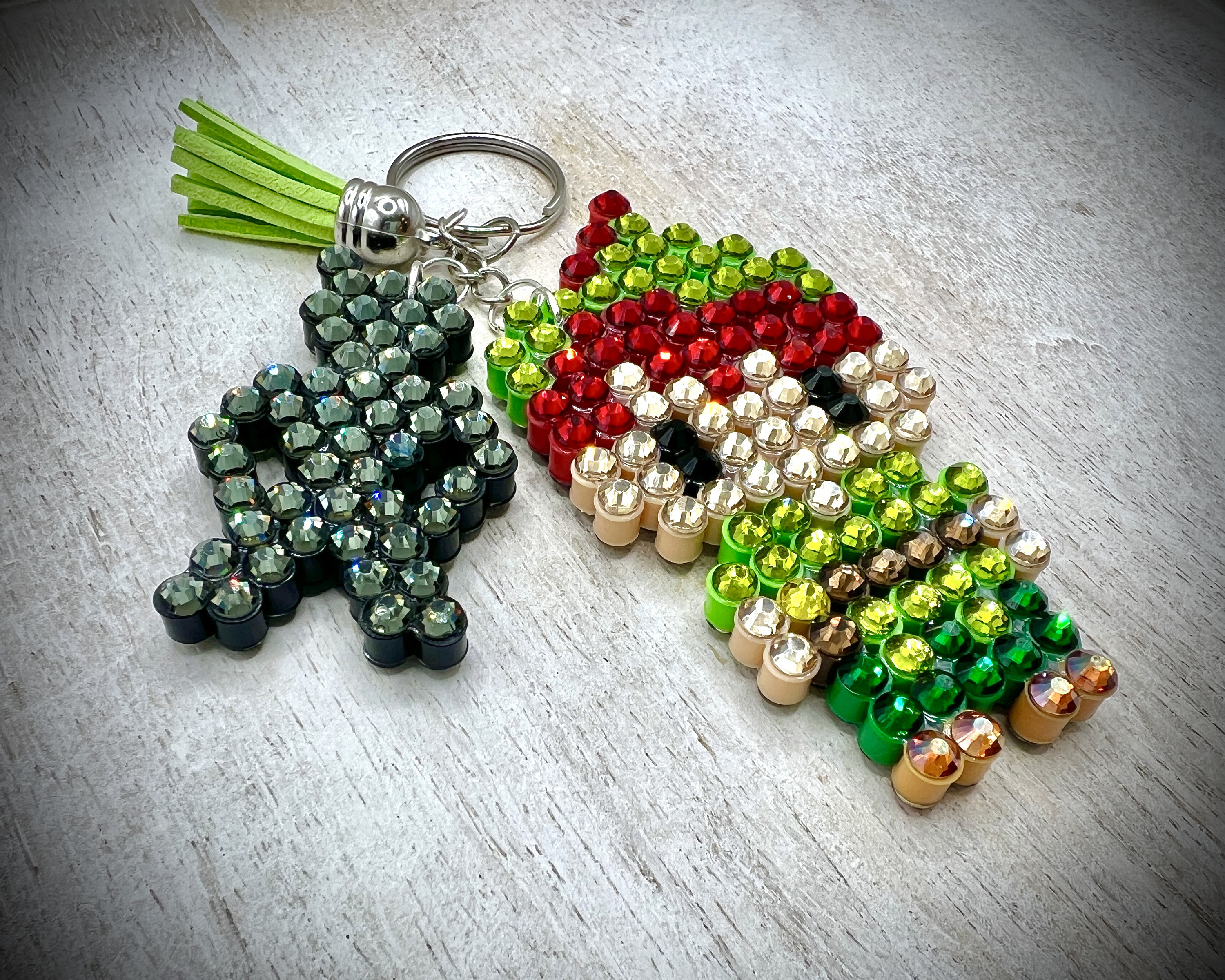 Peter Pan - Disney - Key Chain / Bag Charm - W/ Genuine Glass ...