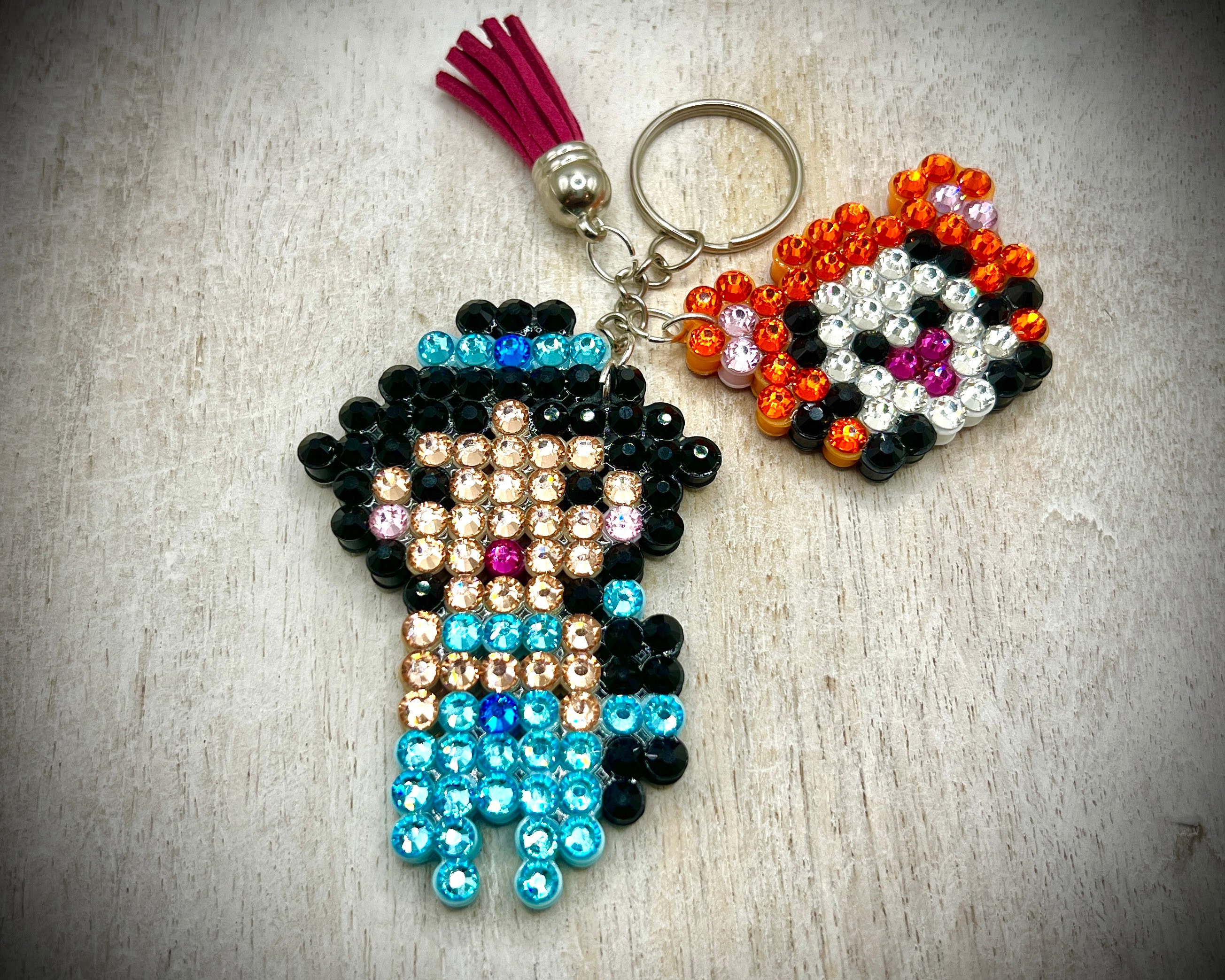Disney - Aladdin - Princess Jasmine - Key Chain / Bag Charm - W ...