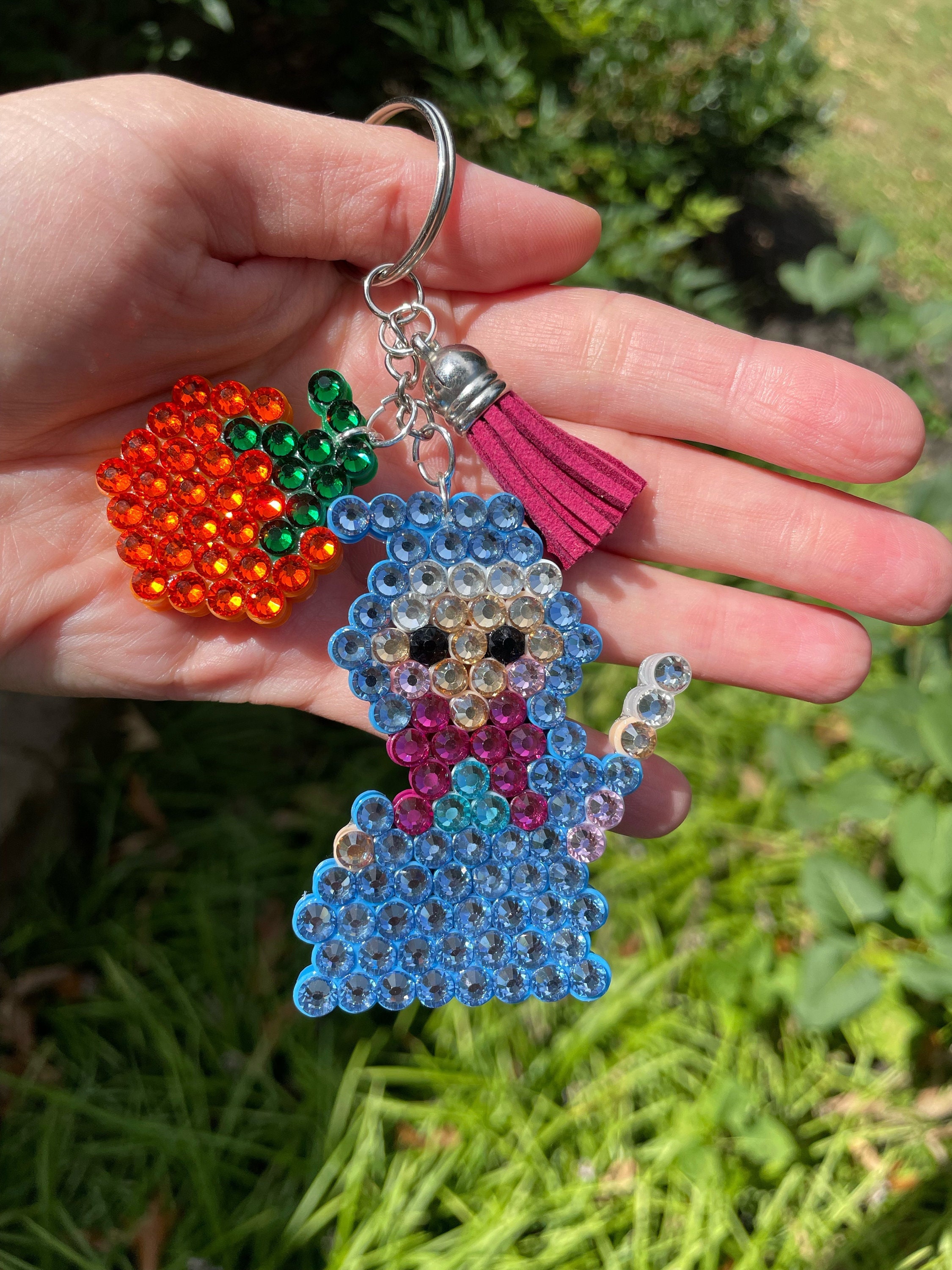 Cinderella -fairy Godmother - Disney Key Chain / Bag Charm - W/ Genuine ...