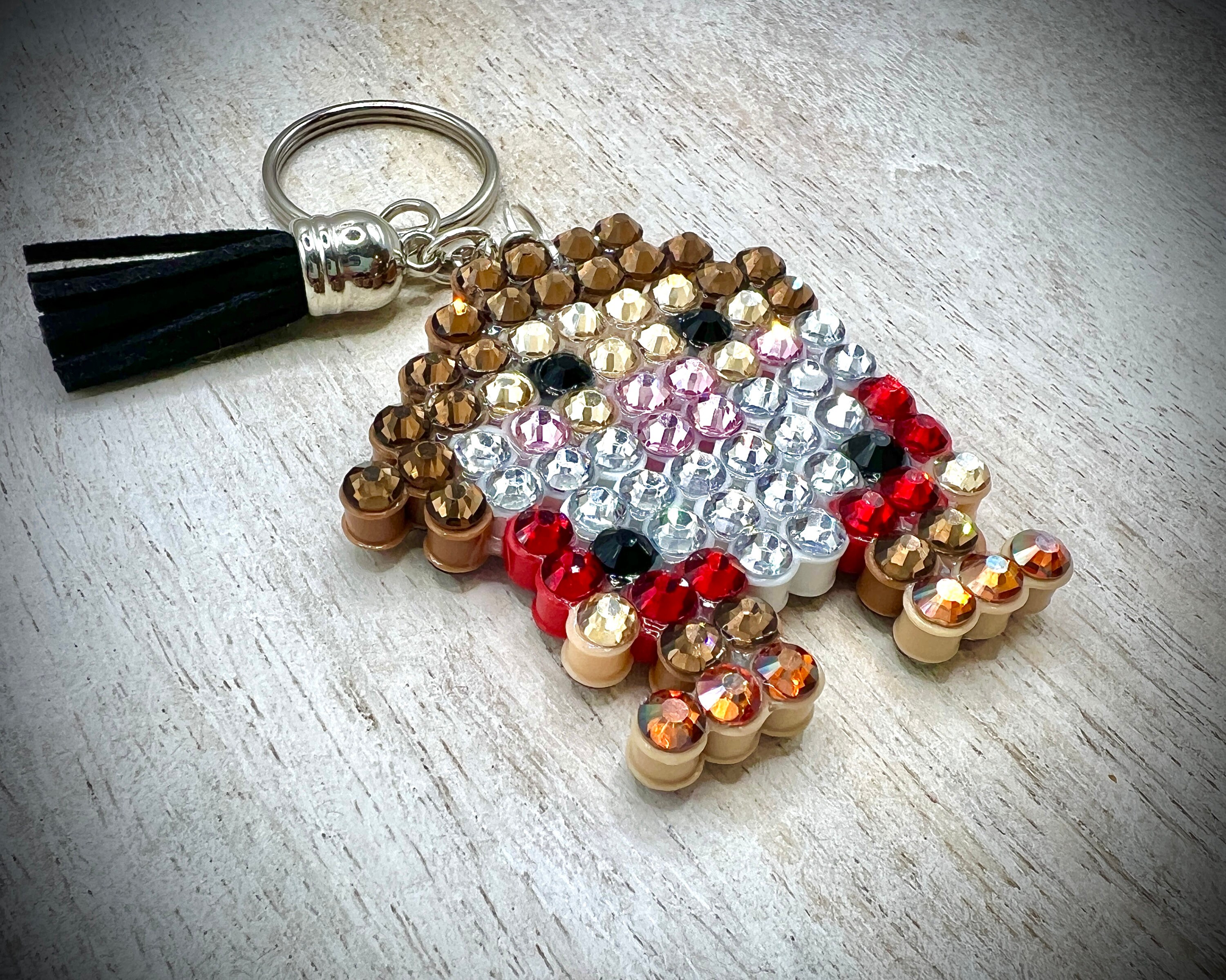 Disney Snow White & the Seven Dwarfs Dopey Grumpy Key Chain / Bag Charm ...