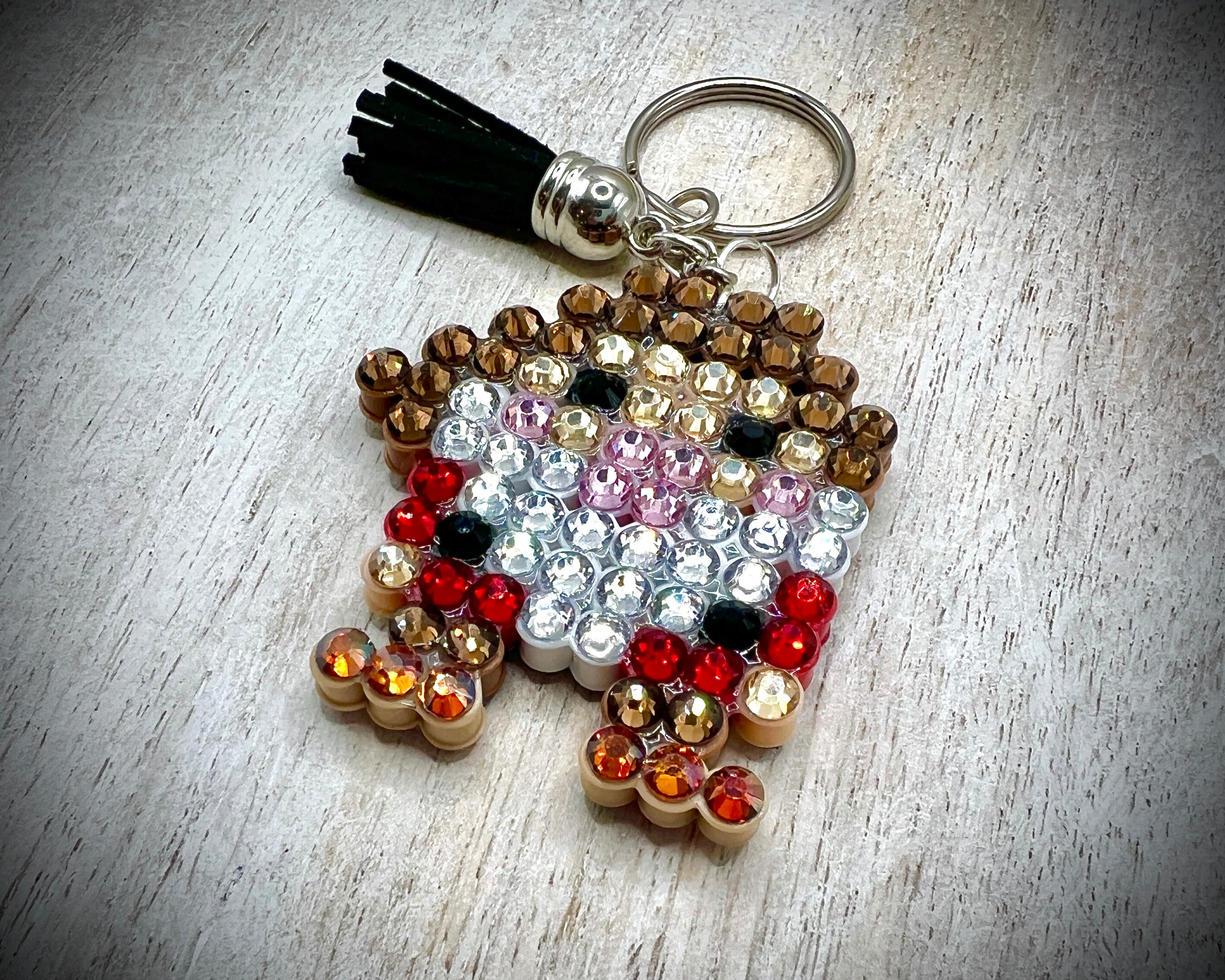 Disney Snow White & the Seven Dwarfs Dopey Grumpy Key Chain / Bag Charm ...