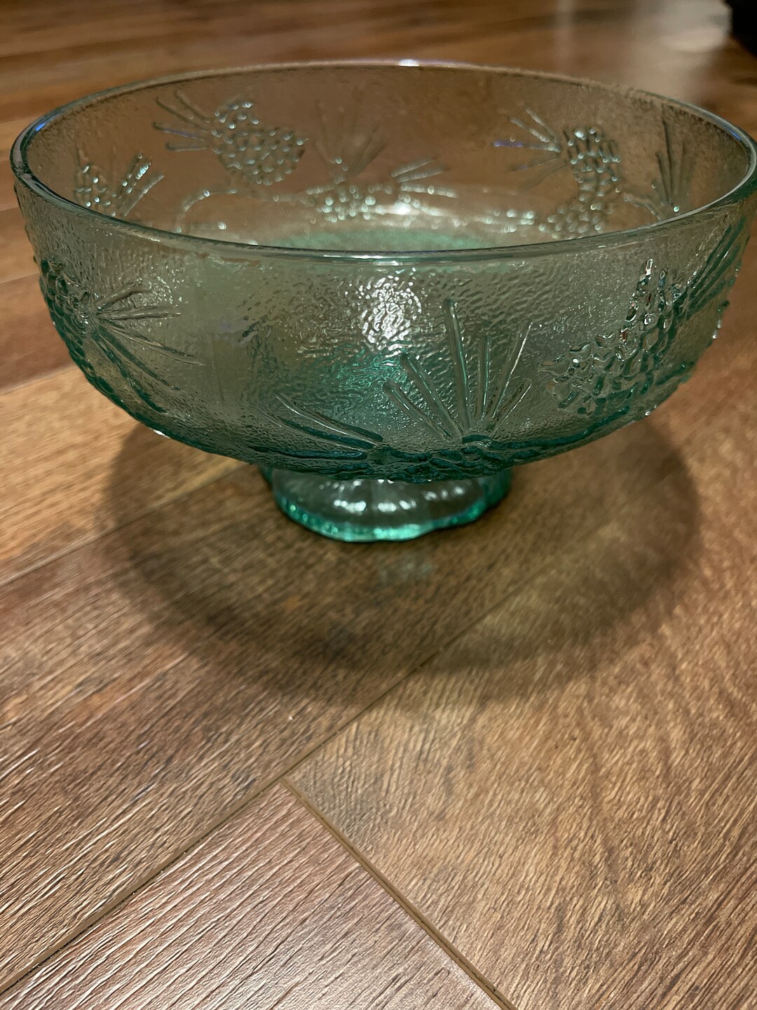 Tiara Aqua Blue/green Ponderosa Pine Bowl - Etsy